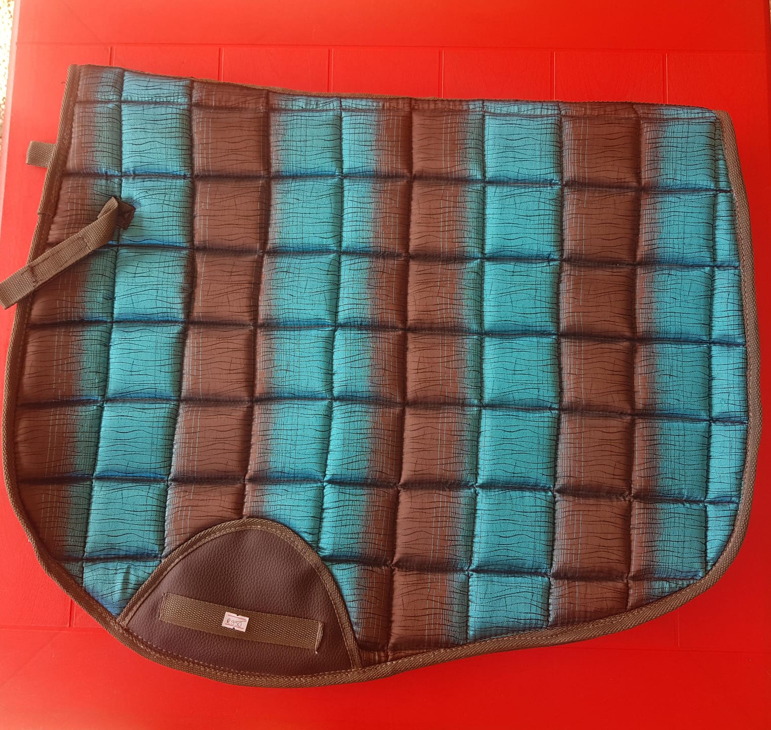 Blue and Silver Saddlepad - Equidesignz